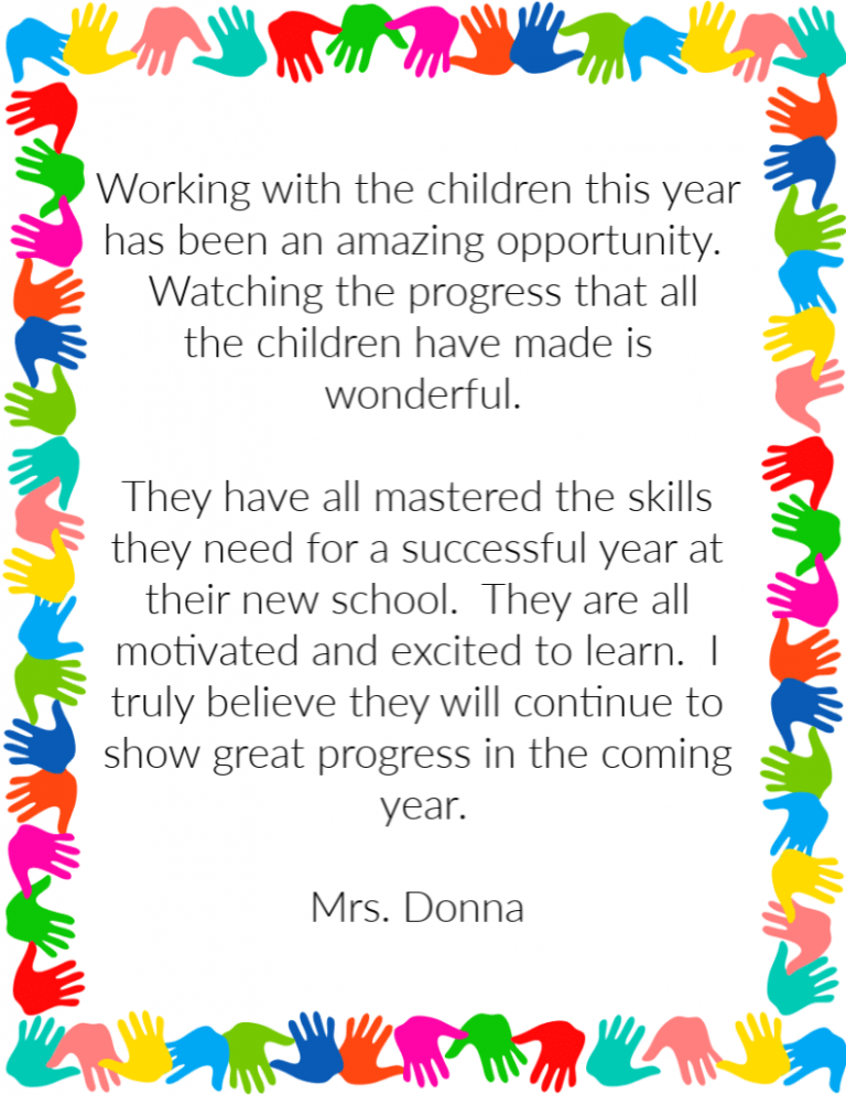 North Cape VPK Teacher Letters | Wellington Academy